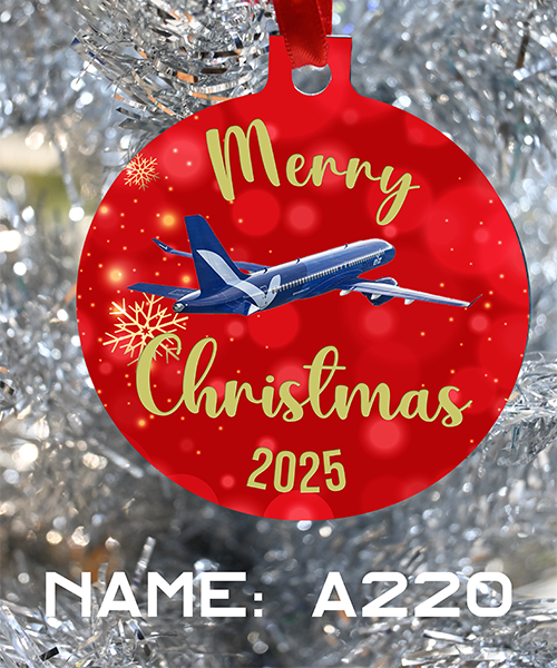 Breeze Airways Ornament – Merry Christmas or Happy Holidays – Crew ...
